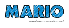 Gifs Animados del Nombre Mario. Imágenes gifs. Firmas animadas
