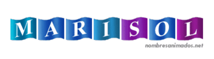Gifs Animados del Nombre Marisol. Imágenes gifs. Firmas animadas