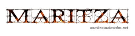 Gifs Animados del Nombre Maritza. Imágenes gifs. Firmas animadas