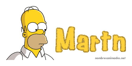 Gifs Animados del Nombre Martín. Imágenes gifs. Firmas animadas
