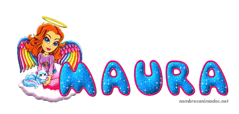 Gifs Animados del Nombre Maura. Imágenes gifs. Firmas animadas
