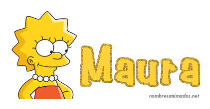 Gifs Animados del Nombre Maura. Imágenes gifs. Firmas animadas