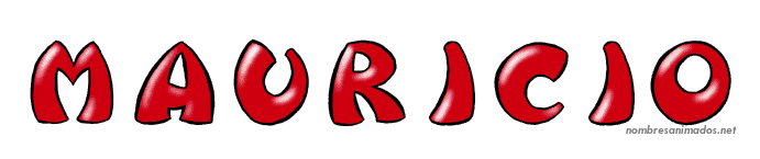 Gifs Animados del Nombre Mauricio. Imágenes gifs. Firmas animadas