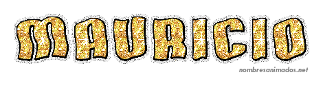 Gifs Animados del Nombre Mauricio. Imágenes gifs. Firmas animadas
