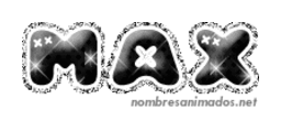 Gifs Animados del Nombre Max. Imágenes gifs. Firmas animadas