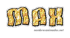 Gifs Animados del Nombre Max. Imágenes gifs. Firmas animadas
