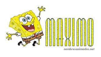 Gifs Animados del Nombre Máximo. Imágenes gifs. Firmas animadas