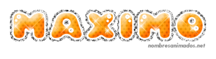 Gifs Animados del Nombre Máximo. Imágenes gifs. Firmas animadas