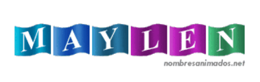 Gifs Animados del Nombre Maylen. Imágenes gifs. Firmas animadas