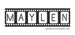 Gifs Animados del Nombre Maylen. Imágenes gifs. Firmas animadas