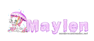 Gifs Animados del Nombre Maylen. Imágenes gifs. Firmas animadas