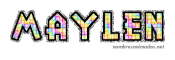 Gifs Animados del Nombre Maylen. Imágenes gifs. Firmas animadas