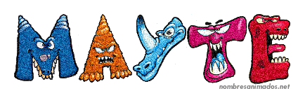 Gifs Animados del Nombre Mayte. Imágenes gifs. Firmas animadas