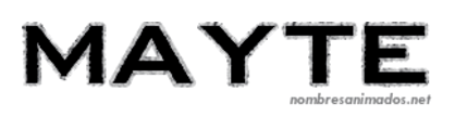 Gifs Animados del Nombre Mayte. Imágenes gifs. Firmas animadas