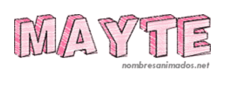 Gifs Animados del Nombre Mayte. Imágenes gifs. Firmas animadas