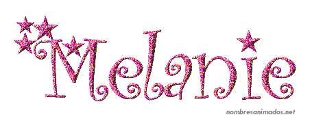 Gifs Animados del Nombre Melanie. Imágenes gifs. Firmas animadas