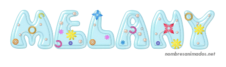 Gifs Animados del Nombre Melany. Imágenes gifs. Firmas animadas