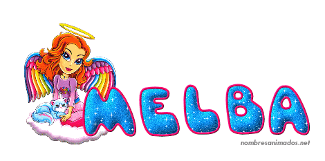 Gifs Animados del Nombre Melba. Imágenes gifs. Firmas animadas