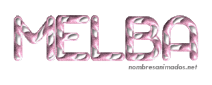 Gifs Animados del Nombre Melba. Imágenes gifs. Firmas animadas
