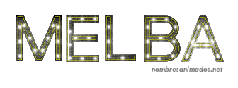 Gifs Animados del Nombre Melba. Imágenes gifs. Firmas animadas