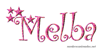 Gifs Animados del Nombre Melba. Imágenes gifs. Firmas animadas