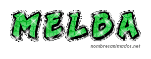 Gifs Animados del Nombre Melba. Imágenes gifs. Firmas animadas