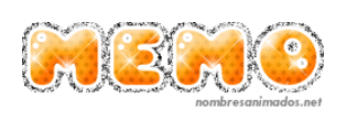 Gifs Animados del Nombre Memo. Imágenes gifs. Firmas animadas