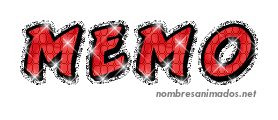 Gifs Animados del Nombre Memo. Imágenes gifs. Firmas animadas