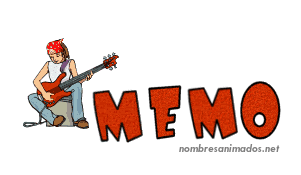 Gifs Animados del Nombre Memo. Imágenes gifs. Firmas animadas