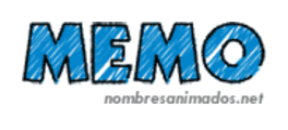 Gifs Animados del Nombre Memo. Imágenes gifs. Firmas animadas
