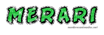 Gifs Animados del Nombre Merari. Imágenes gifs. Firmas animadas