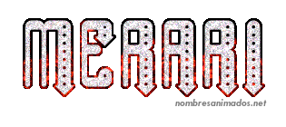 Gifs Animados del Nombre Merari. Imágenes gifs. Firmas animadas
