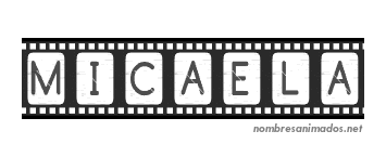 Gifs Animados del Nombre Micaela. Imágenes gifs. Firmas animadas