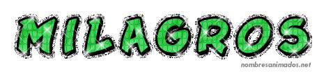 Gifs Animados del Nombre Milagros. Imágenes gifs. Firmas animadas