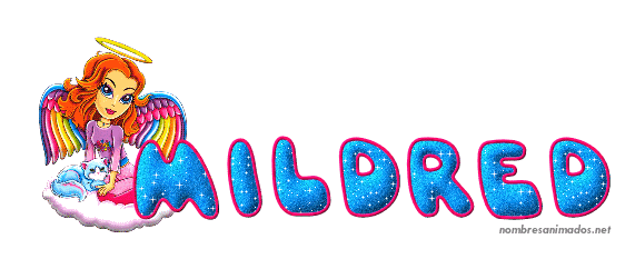 Gifs Animados del Nombre Mildred. Imágenes gifs. Firmas animadas