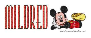 Gifs Animados del Nombre Mildred. Imágenes gifs. Firmas animadas