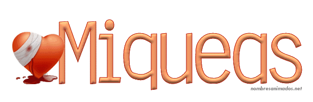 Gifs Animados del Nombre Miqueas. Imágenes gifs. Firmas animadas