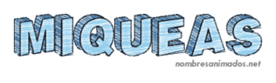 Gifs Animados del Nombre Miqueas. Imágenes gifs. Firmas animadas
