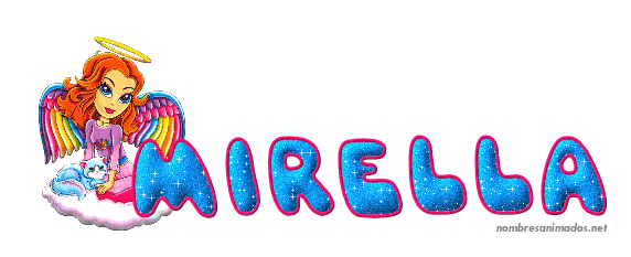 Gifs Animados del Nombre Mirella. Imágenes gifs. Firmas animadas