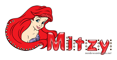 Gifs Animados del Nombre Mitzy. Imágenes gifs. Firmas animadas