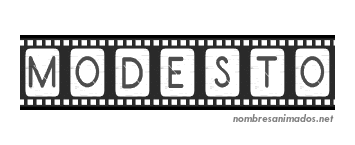 Gifs Animados del Nombre Modesto. Imágenes gifs. Firmas animadas
