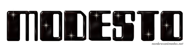 Gifs Animados del Nombre Modesto. Imágenes gifs. Firmas animadas