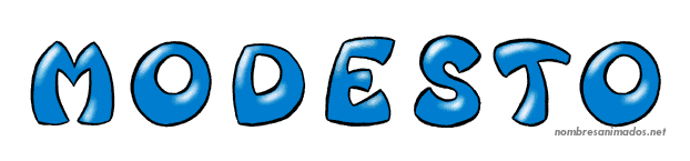 Gifs Animados del Nombre Modesto. Imágenes gifs. Firmas animadas