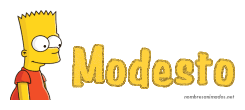 Gifs Animados del Nombre Modesto. Imágenes gifs. Firmas animadas