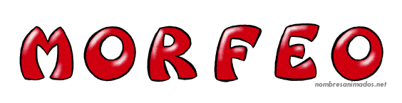 Gifs Animados del Nombre Morfeo. Imágenes gifs. Firmas animadas