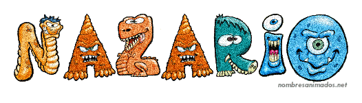 Gifs Animados del Nombre Nazario. Imágenes gifs. Firmas animadas