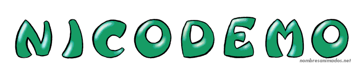 Gifs Animados del Nombre Nicodemo. Imágenes gifs. Firmas animadas