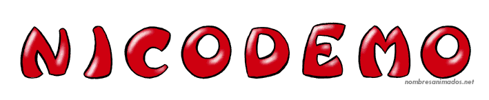 Gifs Animados del Nombre Nicodemo. Imágenes gifs. Firmas animadas