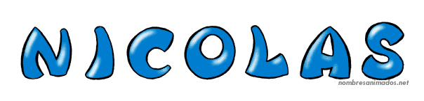 Gifs Animados del Nombre Nicolás. Imágenes gifs. Firmas animadas