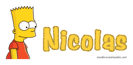 Gifs Animados del Nombre Nicolás - 0543